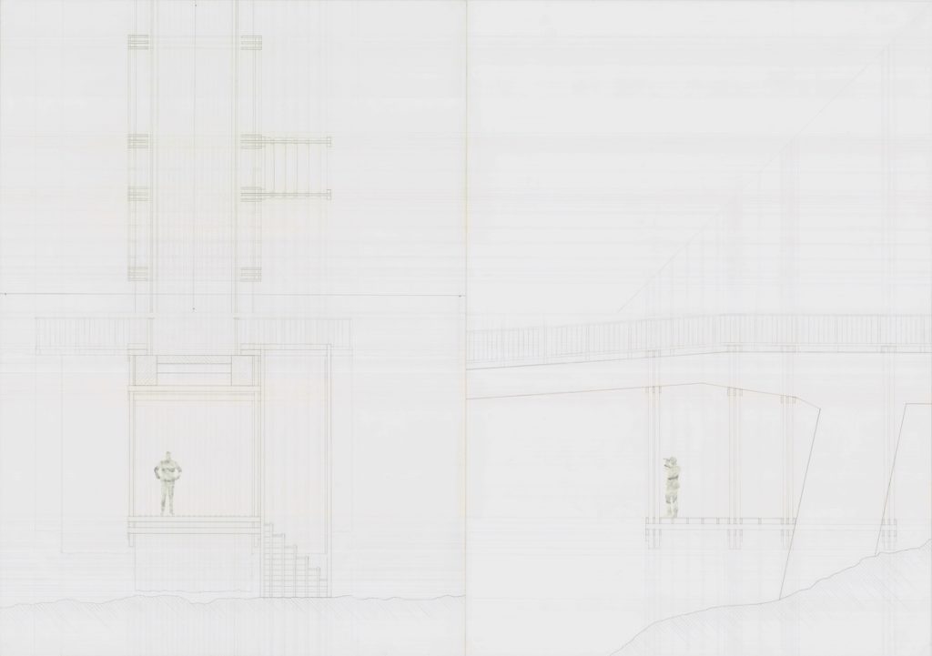 Technical drawings of a plateform | AliceBlogs