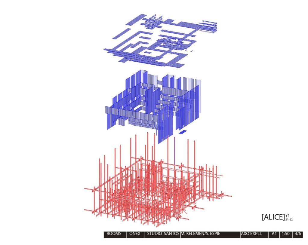 Rooms | Axonométries | AliceBlogs