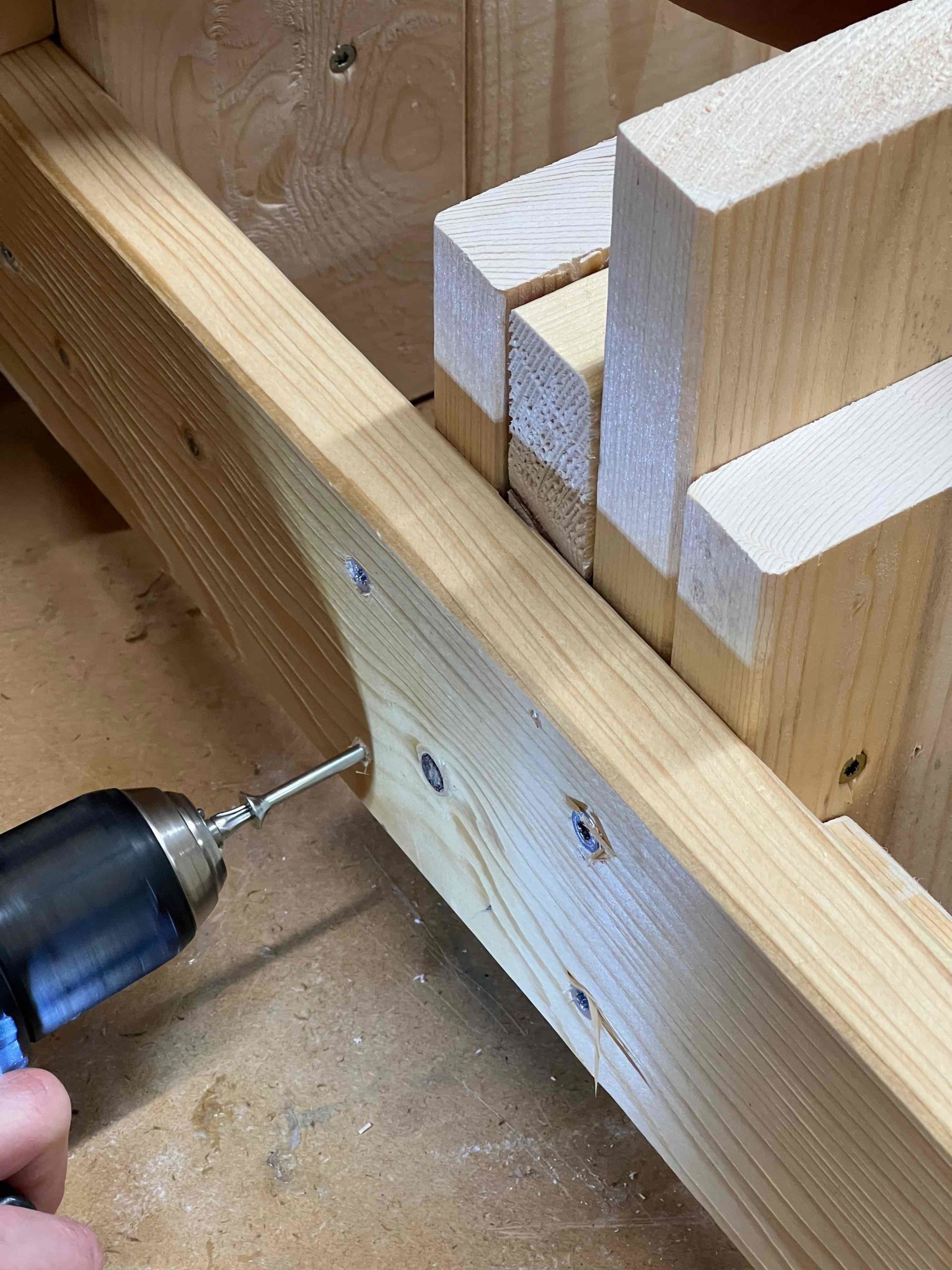 Construction Mock-up escalier/facade | AliceBlogs