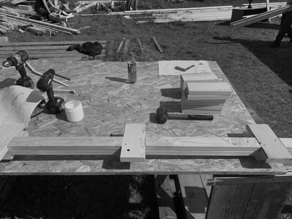 Préfabrication des cadres de la rampe (plateforme) | AliceBlogs